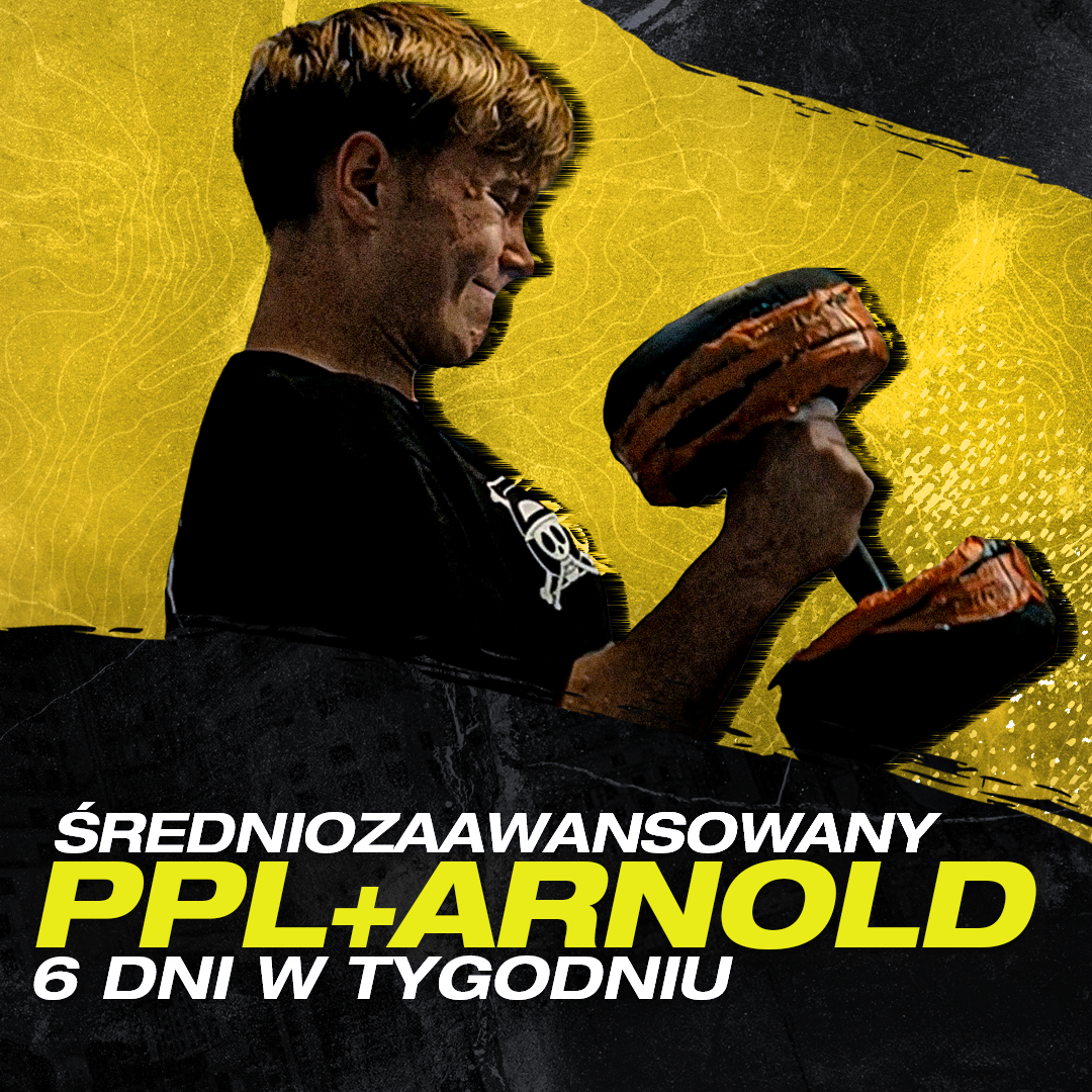 PUSH PULL LEGS + ARNOLD SPLIT 6 dni w tygodniu – Łukasz Łada